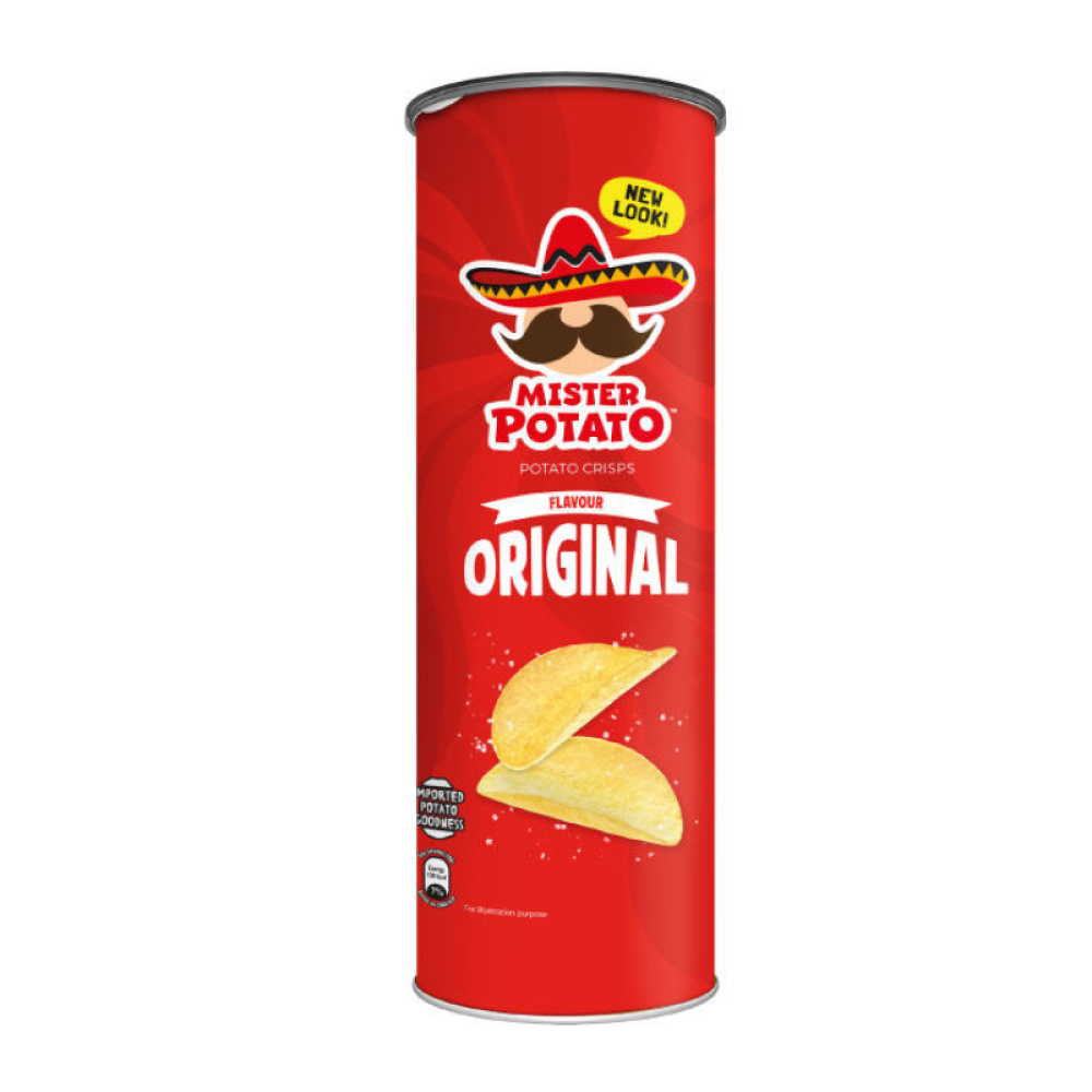 M/POTATO CRISPS ORIGINAL 125GM