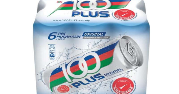 100 PLUS ISOTONIC DRINK 325ML*6