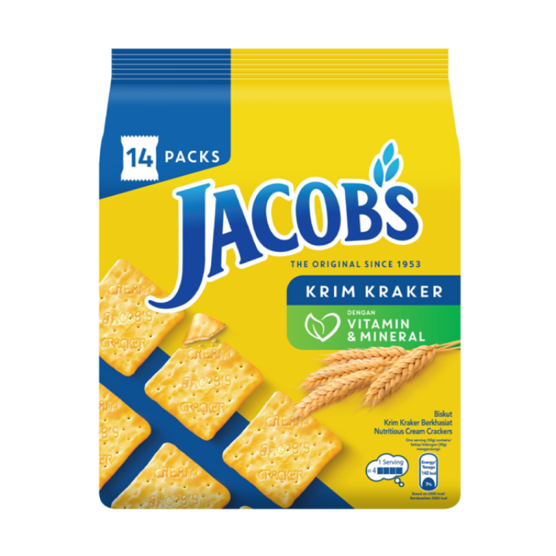 JACOB'S CREAM CRACKER MPK 600GM