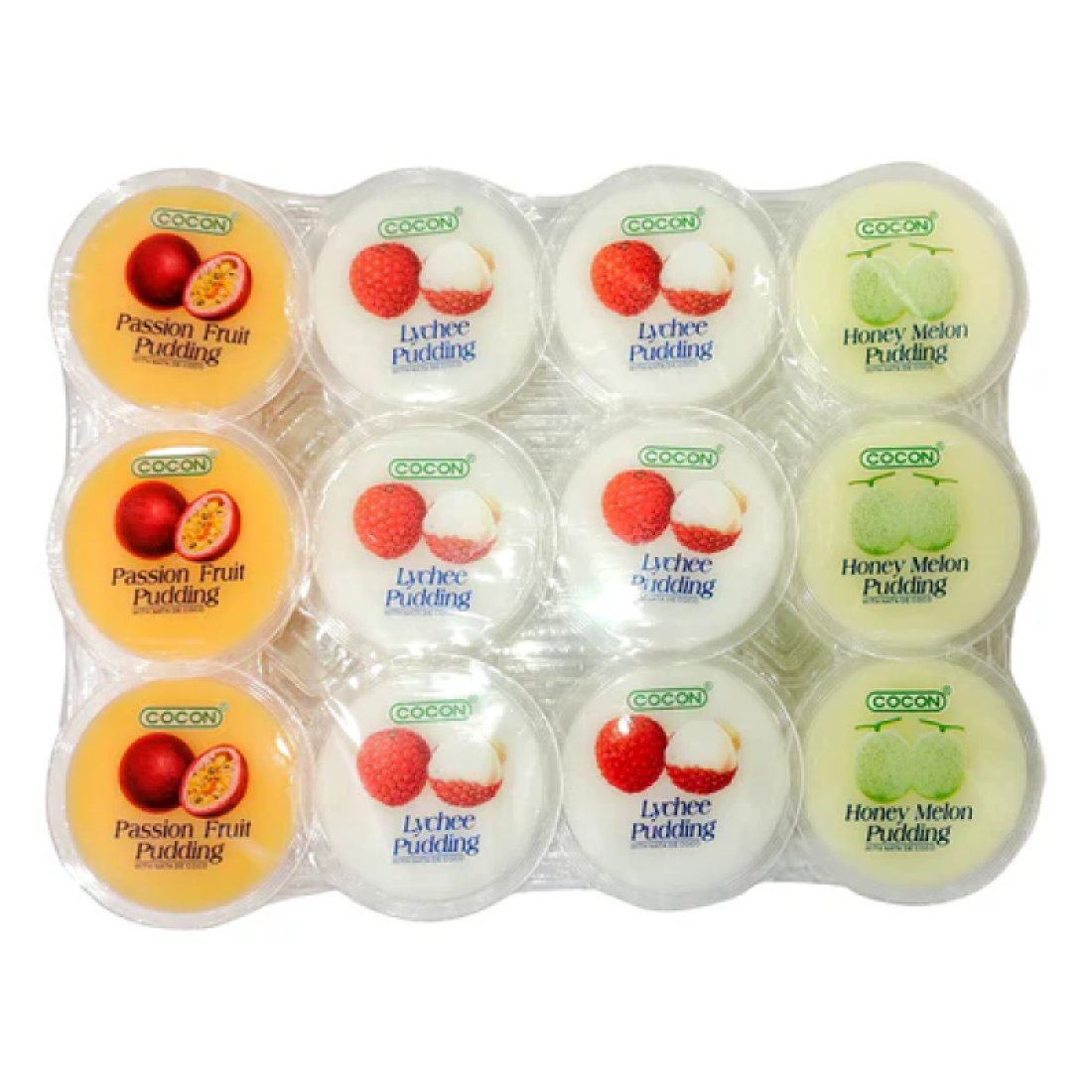 COCON LYCHEE PUDDING 80GM*12
