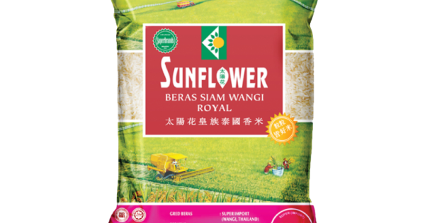 SUNFLOWER ROYAL THAI FRAGRANT RICE 10KG