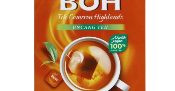 BOH TEA BAGS WITH TAGS 100S