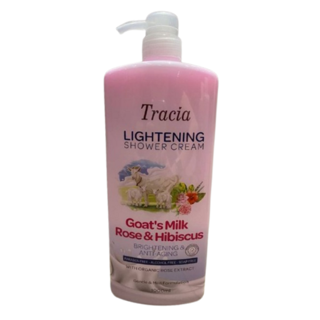 TRACIA LIGH S/CRM ROSE & HIBISCUS 1LIT