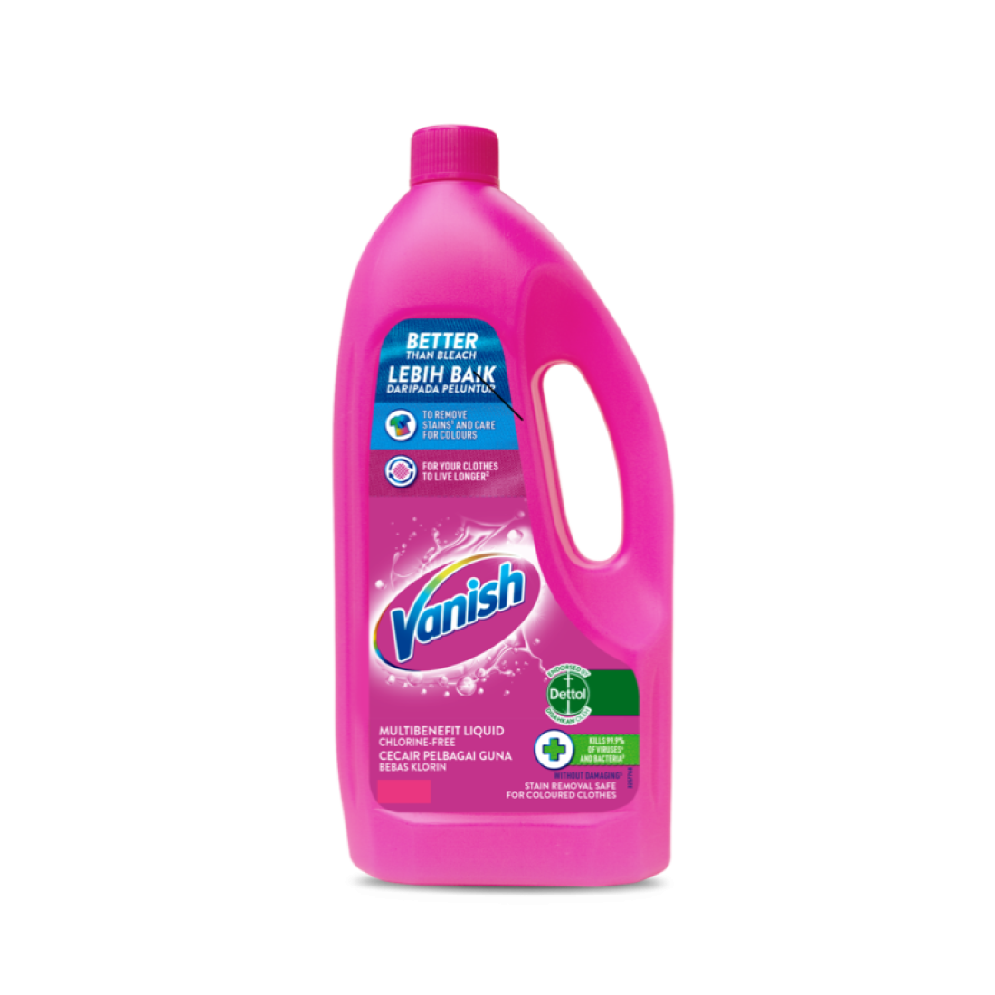 VANISH LIQ. IN WASH STAIN REMOVER 500ML