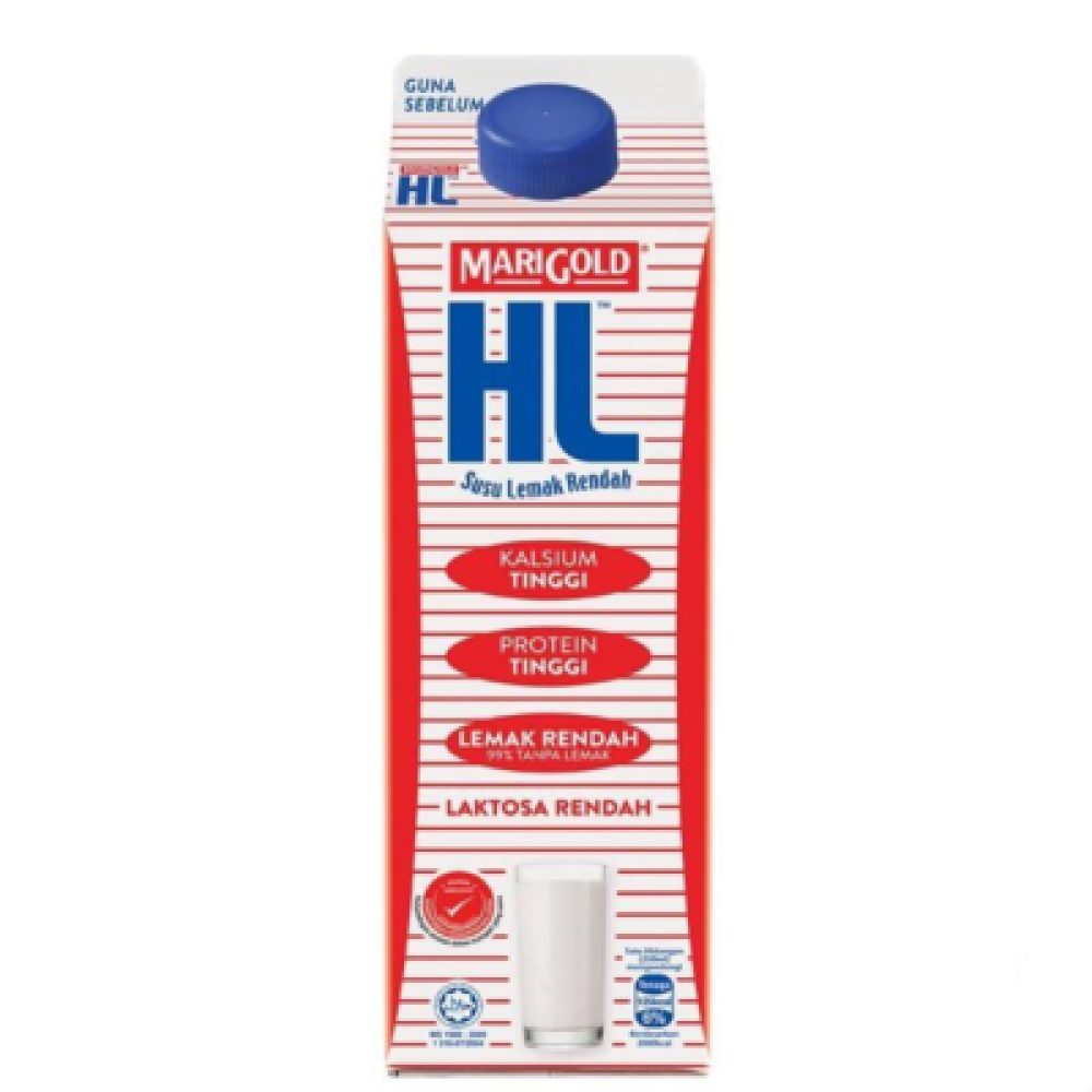 MARIGOLD HL MILK PLAIN 946ML