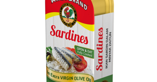 AB SARDINE IN E/VIRGIN OLIVE OIL 120GM