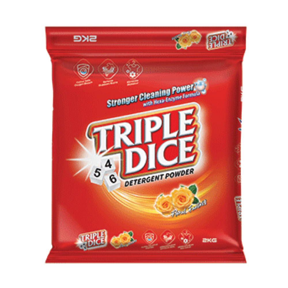 TRIPLE DICE POWDER FLORAL 2.KG