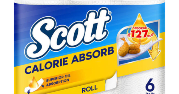 SCOTT K/TOWEL CALORIE LIGHT 55S*6R