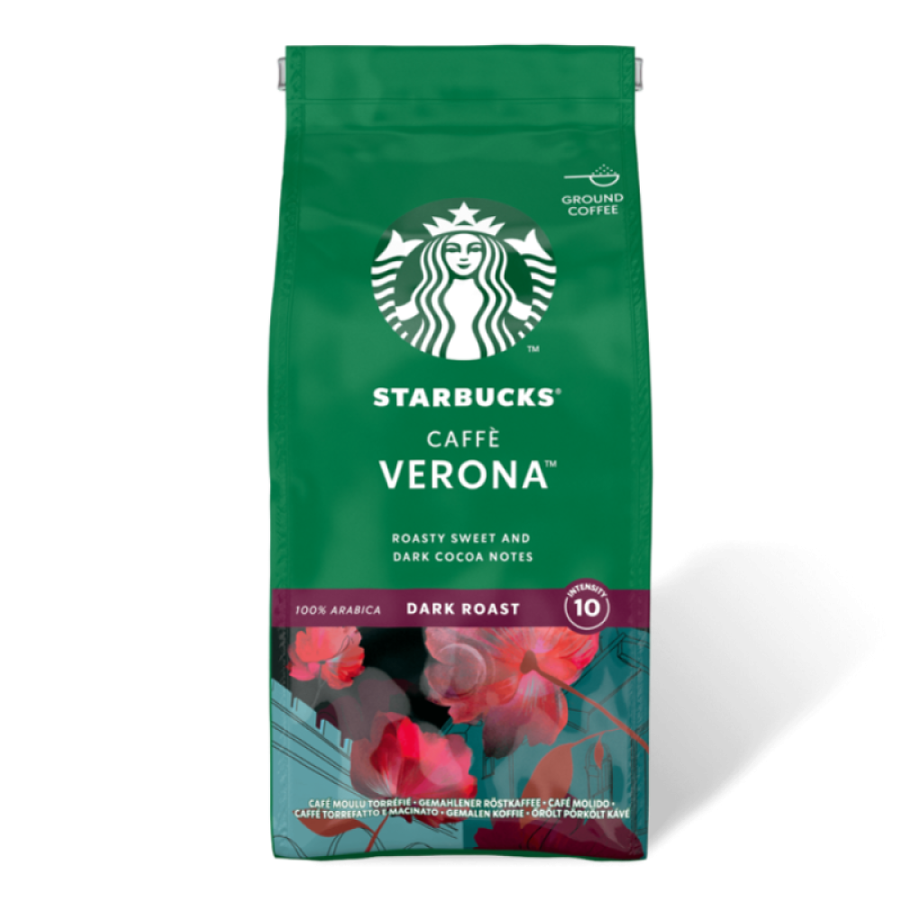 STARBUCKS DARK CAFE VERONA BLEND RG 200G