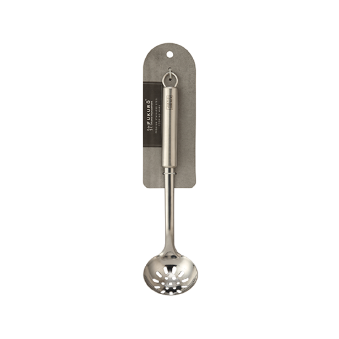 Fukuro Stainless Steel Small Slotted Ladle