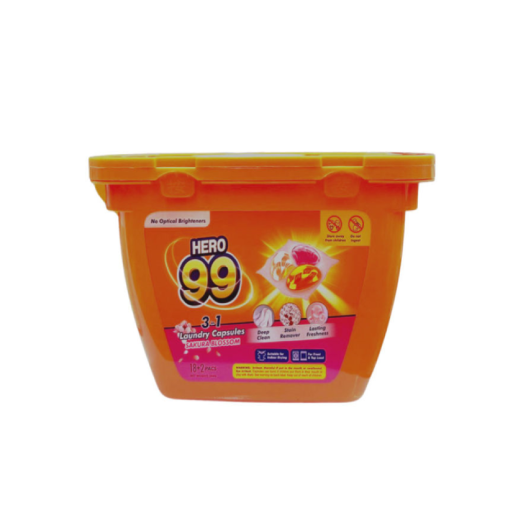 HERO 99 LAUNDRY-CAP. SAKURA 200G