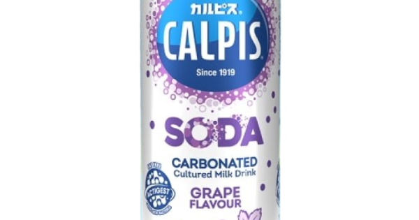 CALPIS SODA -GRAPE 320ML