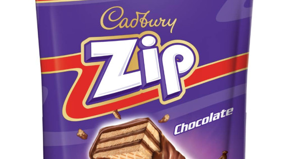 CADBURY ZIP CHOCOLATE S/BAG 160GM