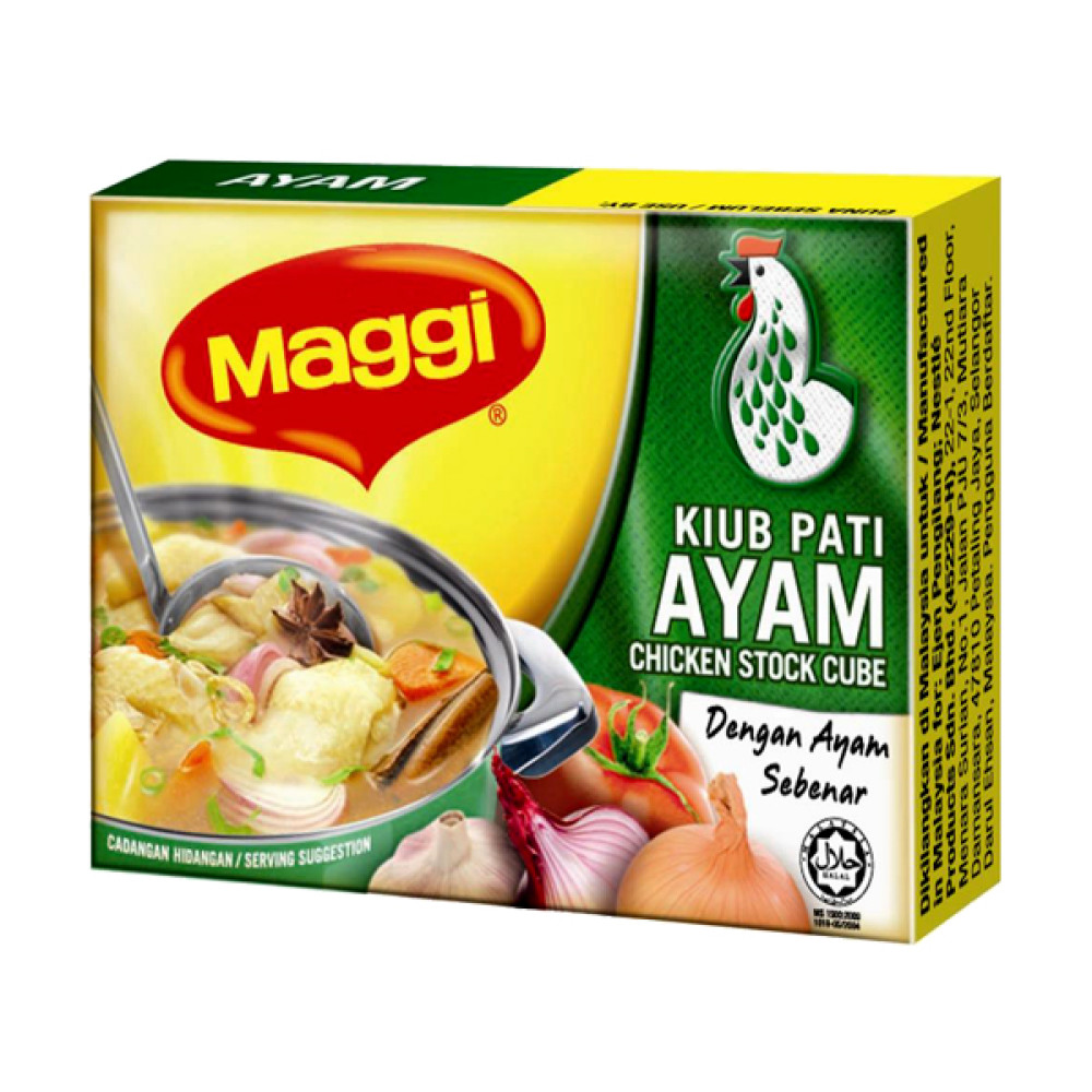 MAGGI CHICKEN STOCK CUBE 60G