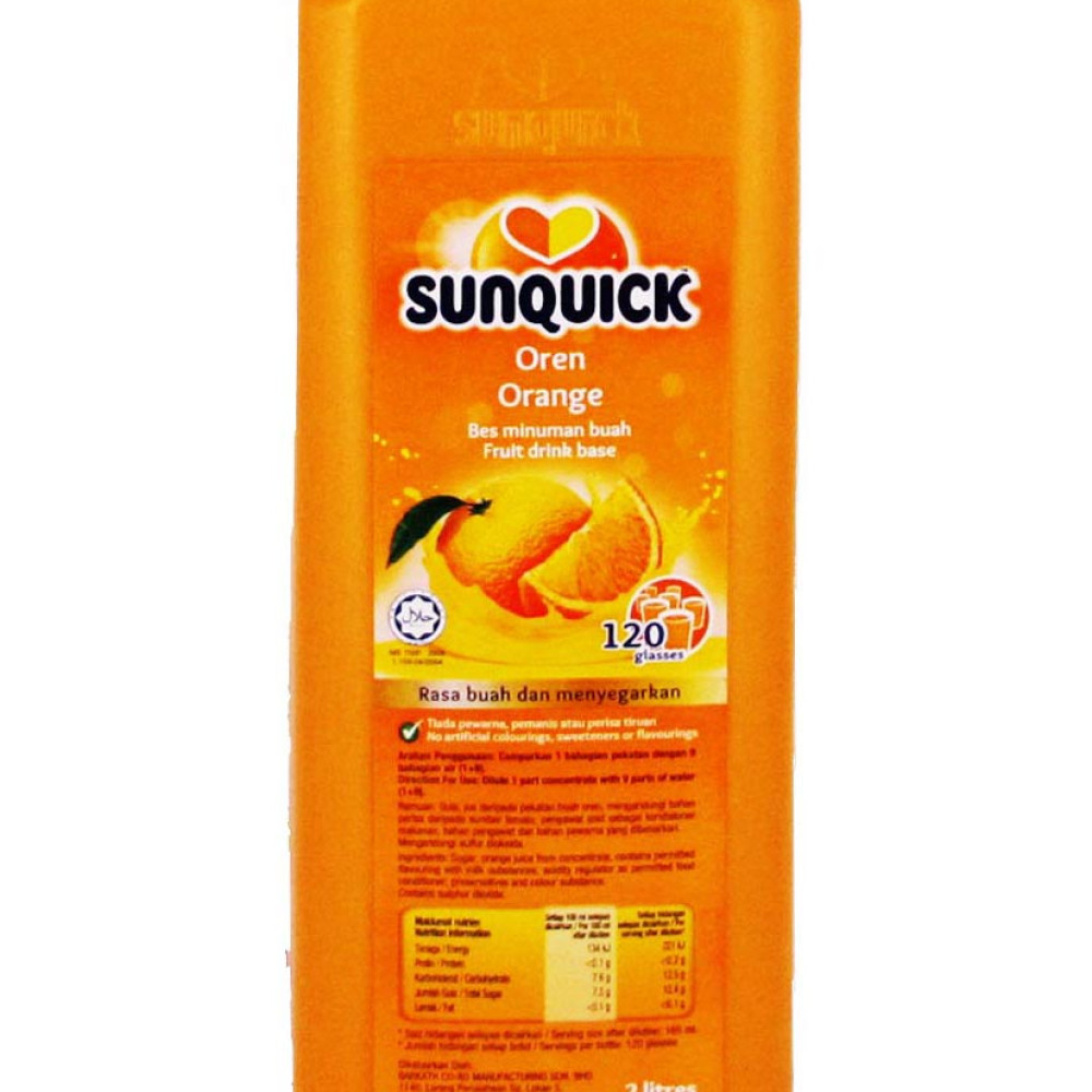 SUNQUICK ORANGE CATERING PACK 2L