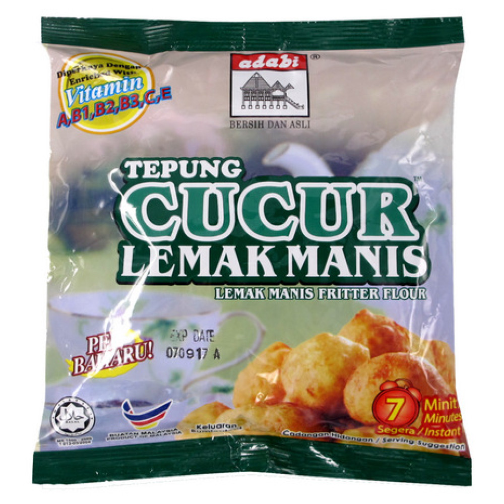 ADABI TEPUNG CUCUR LEMAK MANIS 200G
