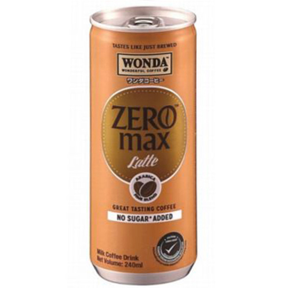 WONDA ZERO MAX LATTE 240ML